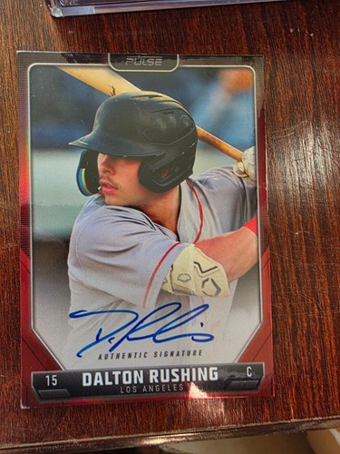 Dalton Rushing rookie autographed pulse short print | eBay