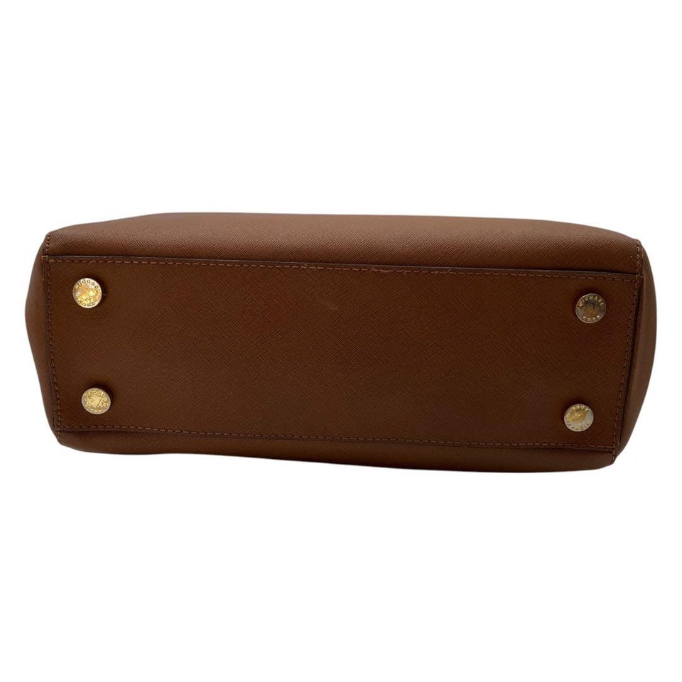 Michael Kors Brown Leather Handbag, Used - Interior Stains, Good ...