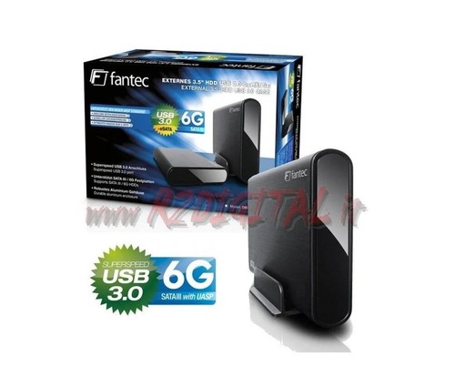 Aglow.it Fantec Box Hard Disk 3.5" DB-ALU3 , Case Esterno per HD SATA I ...