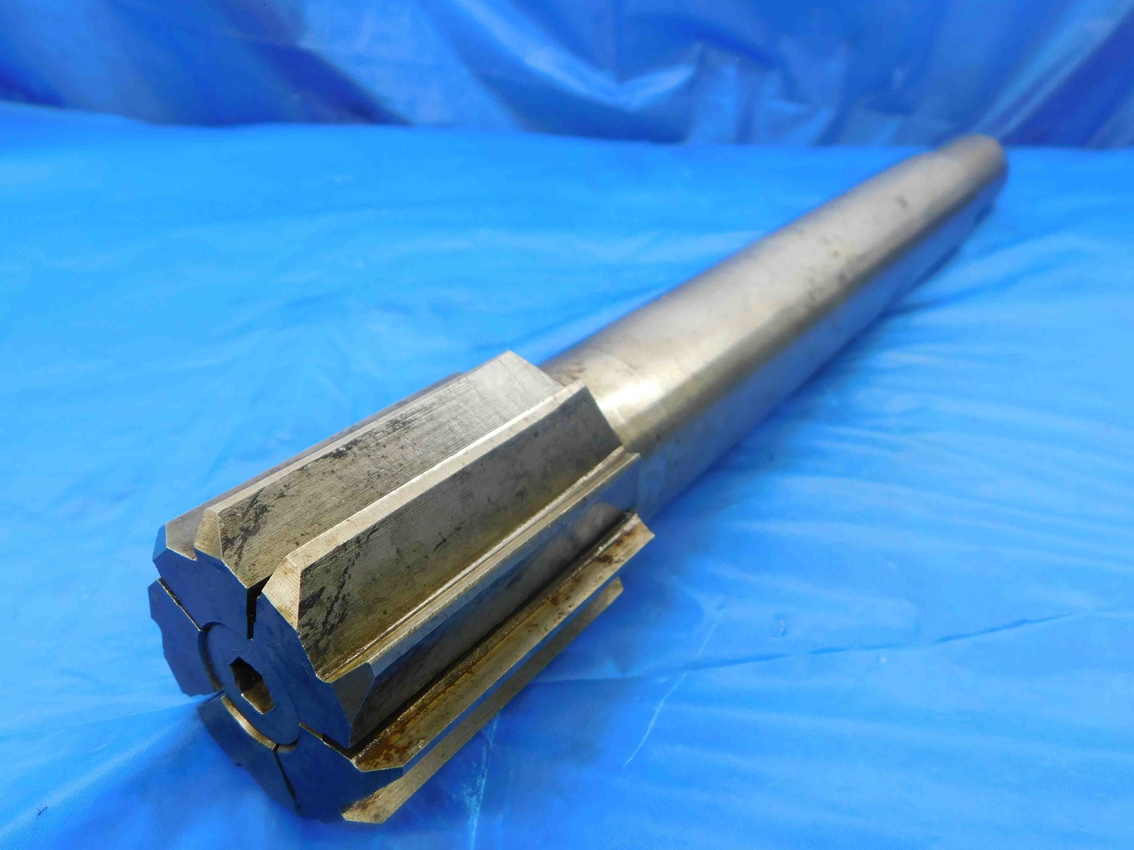 2" O.D. HSS MACHINE EXPANSION REAMER STRAIGHT 10 FLUTE 2.0 2.0000 ...