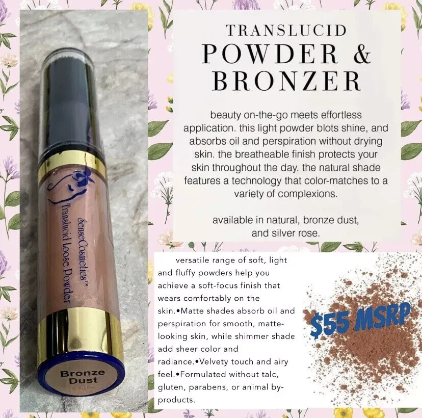 SeneGence SenseCosmetics Translucid Loose Powder Bronze Dust | eBay
