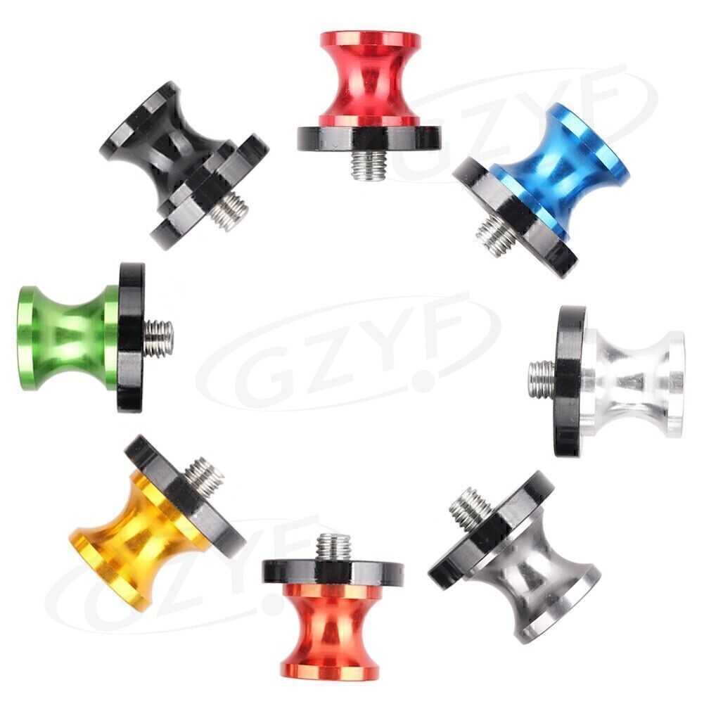 Pair 8mm CNC Swingarm Spools For BMW S1000RR 2009-2014 Kawasaki Z800 ...