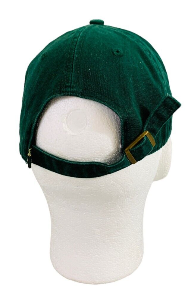 Green Bay Packers green cotton embroidered curved bill baseball cap ...