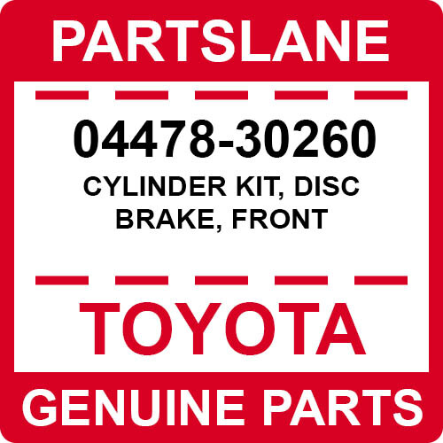 Lexus GS430 IS250 IS350 OEM Genuine Front Disc Cylinder Kit 04478-30260 ...