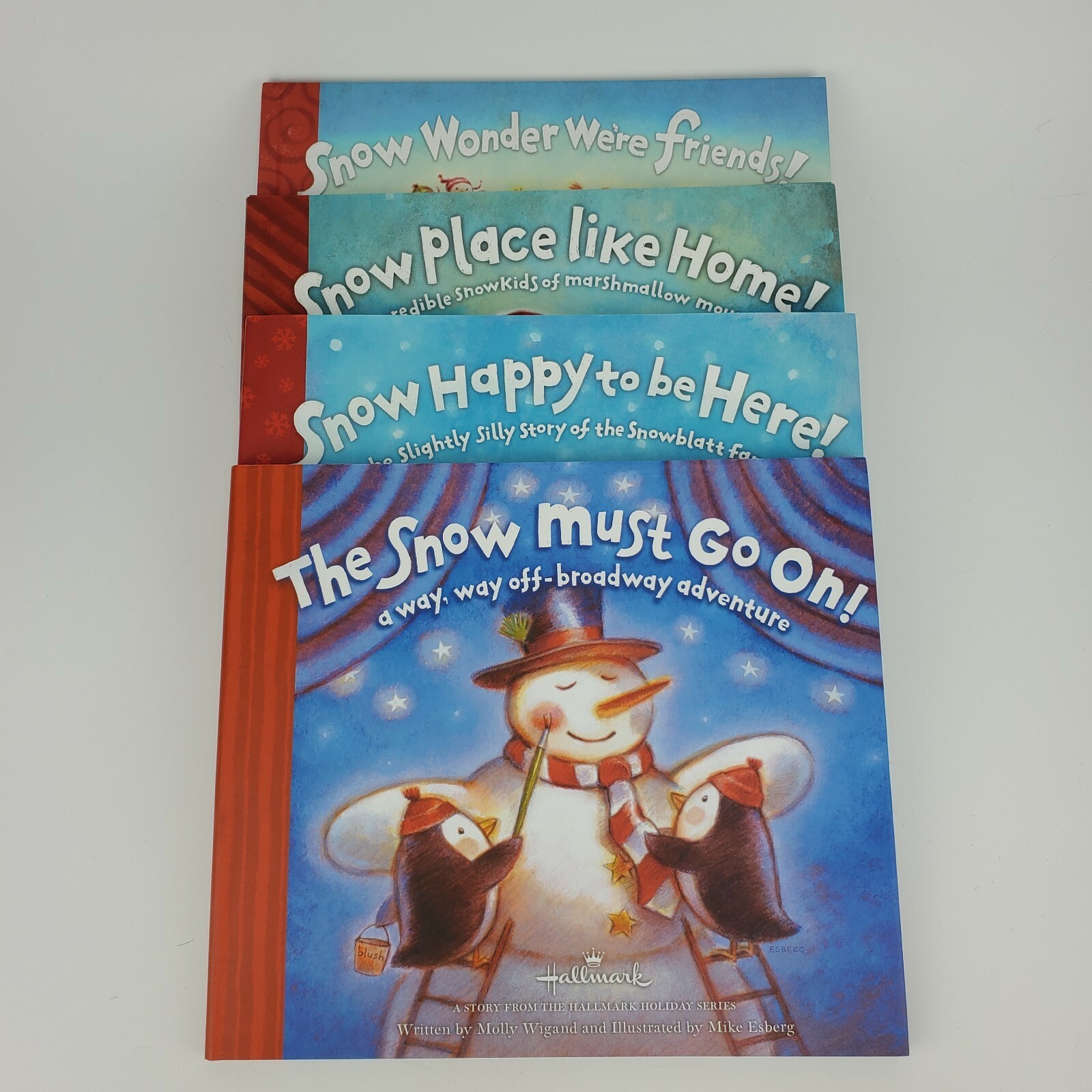 4 Hallmark Children Books Snow Must Go On Snow Place Like Home Snow ...