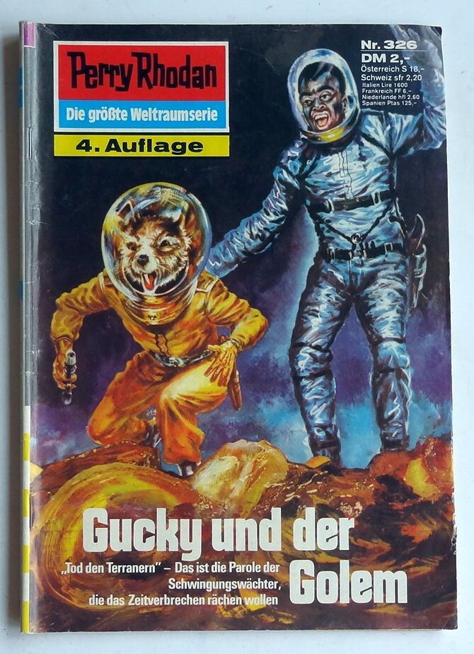 Perry Rhodan 4. Auflage Nr. 326 - Gucky und der Golem | eBay.de
