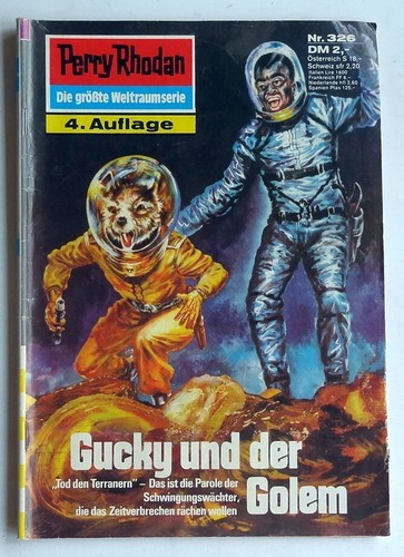 Perry Rhodan 4. Auflage Nr. 326 - Gucky und der Golem | eBay