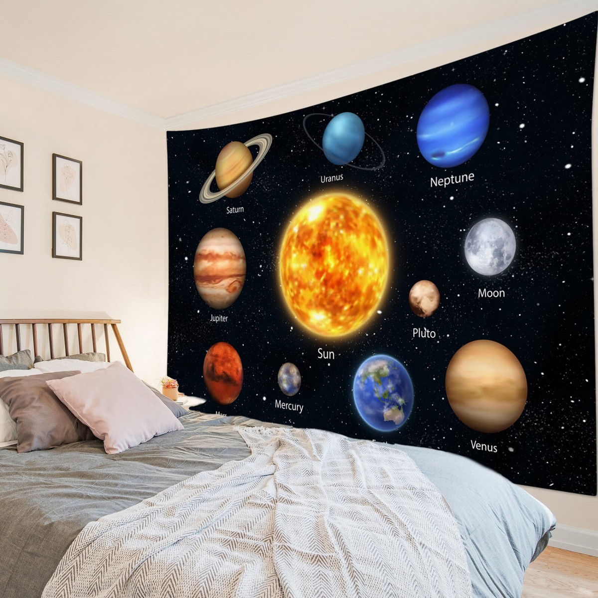 Solar System Themed Bedroom