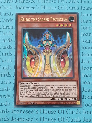 MAMA-EN025 Keldo the Sacred Protector Ultra Rare Yu-Gi-Oh Card 1st ...