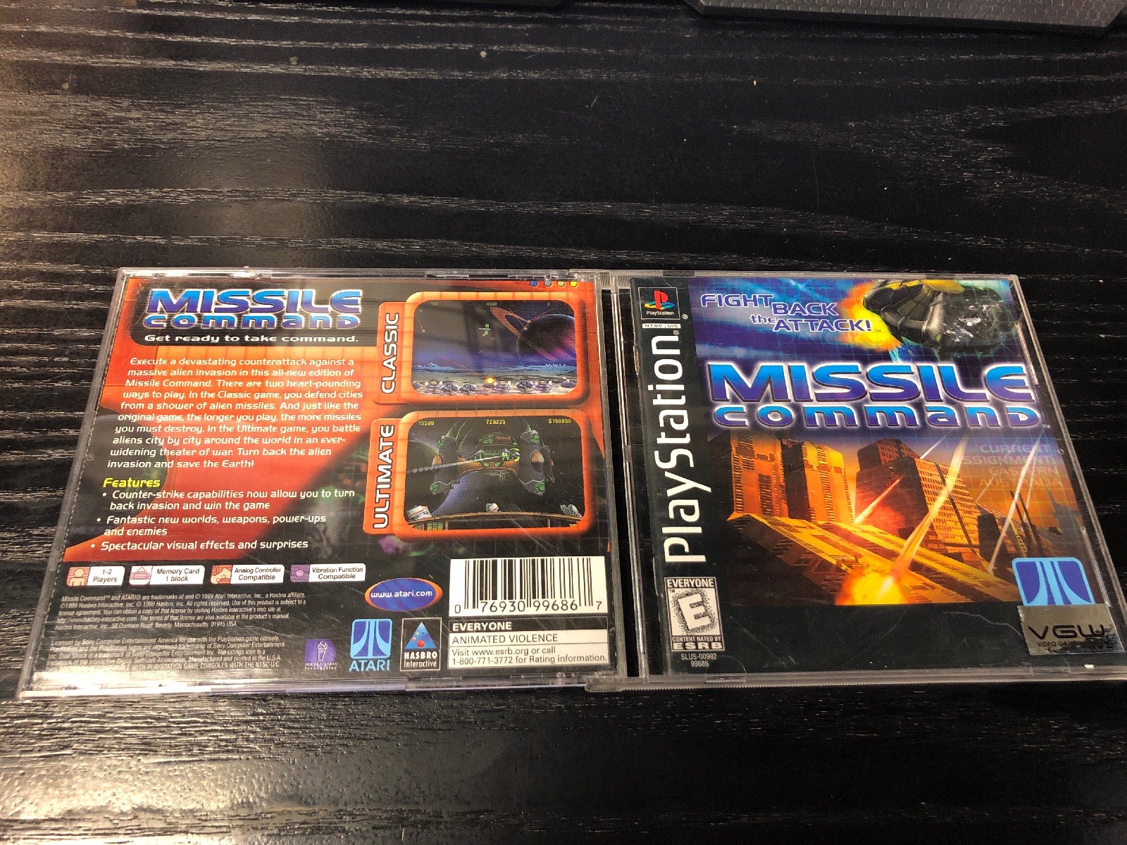 Missile Command (Sony PlayStation 1, 1999) 76930996867 | eBay