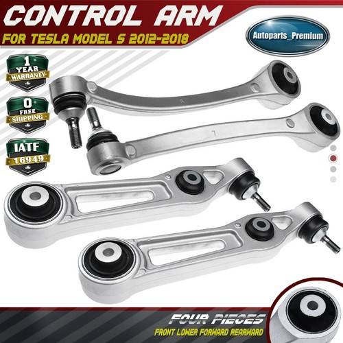 4pcs Front Left & Right Lower Suspension Control Arm for Tesla Model S ...
