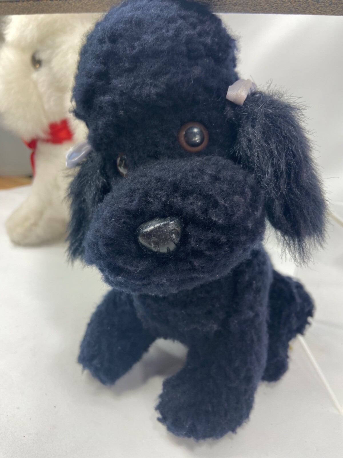 2 Vintage Stuffed Plush Poodles Dakin and K.B. Bros. Dogs | eBay