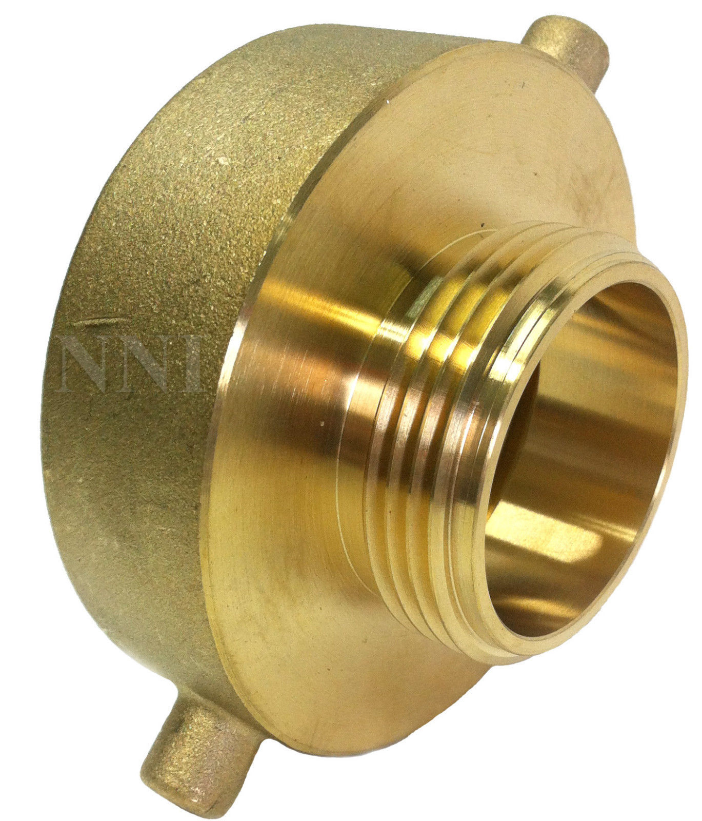 2-1/2" Female NST NH x 1-1/2" Male NST NH Brass Adapter Fire Hose or ...