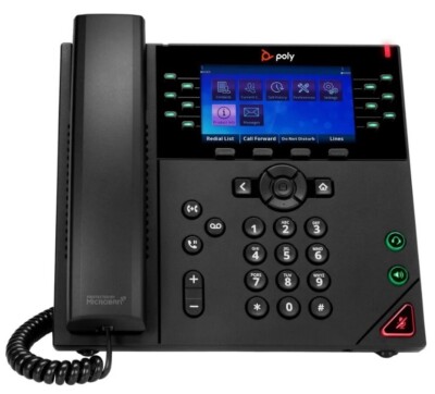 Polycom VVX 450 Business IP Phone with AC Power 2200-48840-001 NEW IN ...