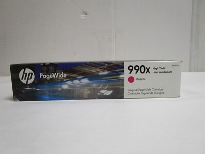 GENUINE HP 990X PageWide Cartridge High Yield MAGENTA M0J93AN EXP. 01/ ...