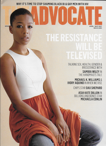 Advocate Magazine Resistance Samira Wiley Michael Williams Dax Shepard ...