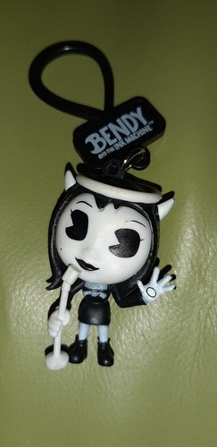 Bendy And The Ink Machine Alice Angel Collector Clips Keychain Keyring ...