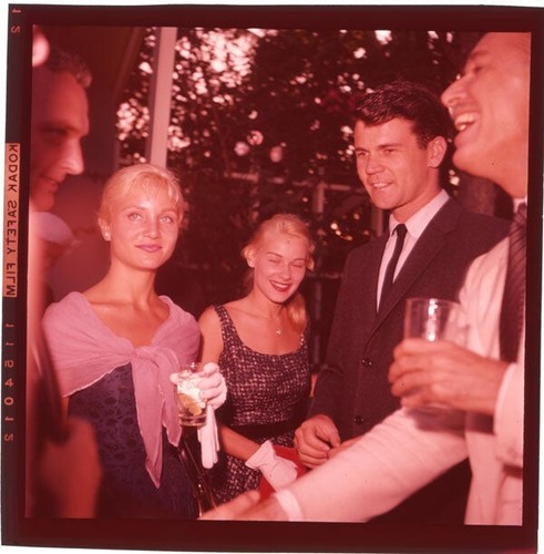 Don Murray Hope Lange 1950's candid Original 2.25 x 2.25 Camera ...