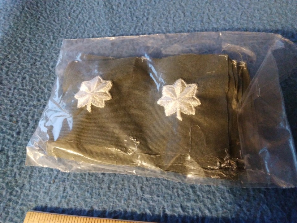 BUNDLE OF 12 PAIRS - VIETNAM ERA - LIEUTENANT COLONEL Sew-On Patches ...