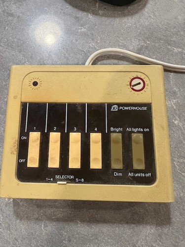 X-10 Powerhouse Module MC460 Mini Remote Controller Works Free Shipping ...