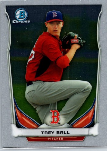 2014 Bowman Chrome Draft Trey Ball Rookie Boston Red Sox RC #CTP-20 | eBay