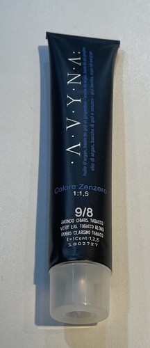 Avyna Color Zen Zero 9/8 Light Tobacco Blond Hair Color Cream 3.38 Fl ...