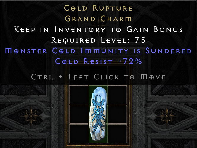 Sunder Charms/Sunder Rupture - Diablo 2 D2R Ladder S3/Non-Ladder SC PC ...