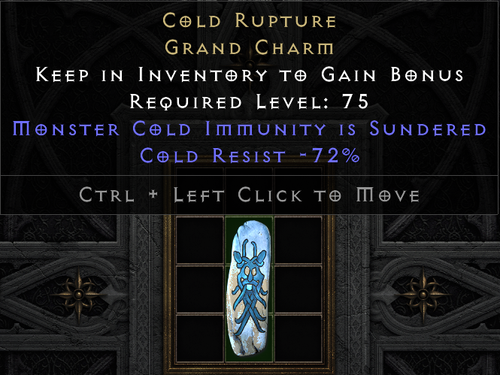 Sunder Charms/Sunder Rupture - Diablo 2 D2R Ladder S3/Non-Ladder SC PC ...