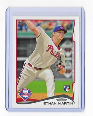 2014 TOPPS ETHAN MARTIN (RC) - CARD #90 - PHILLIES - FREE SHIPPING | eBay