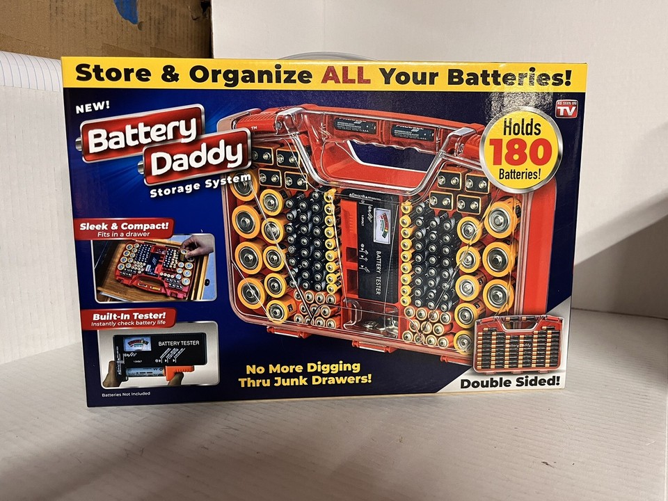 Battery Daddy Storage System holds 180 batteries | eBay