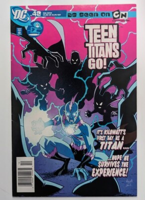 Teen Titans Go! #48 (2007, DC) Kilowatt : Newsstand : HTF | eBay