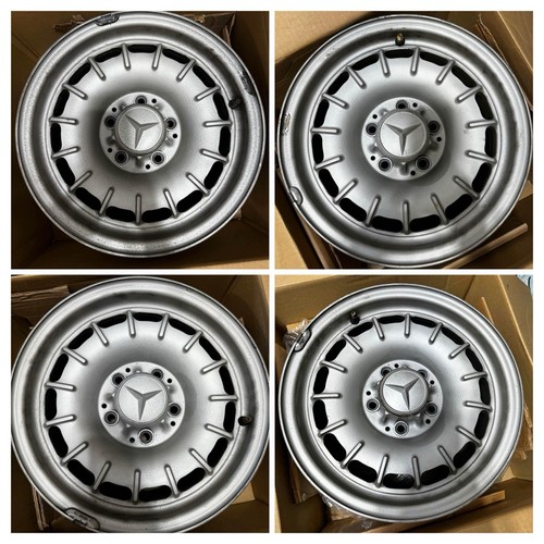Mercedes-Benz 14x6.5 Bundt Wheels R107 W108 W116 W123 W126 Excellent ...
