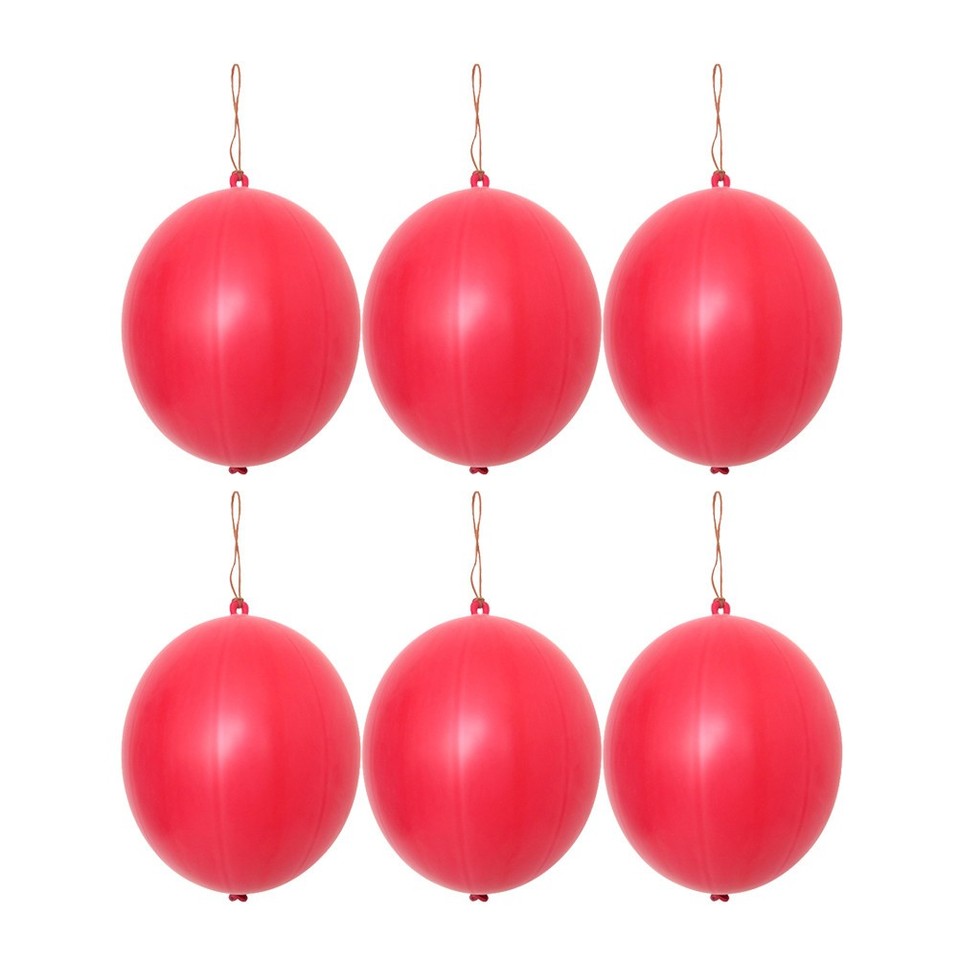 12pcs No Printing Balloon Fun-Filled Balloons Neon with Rubber Band ...
