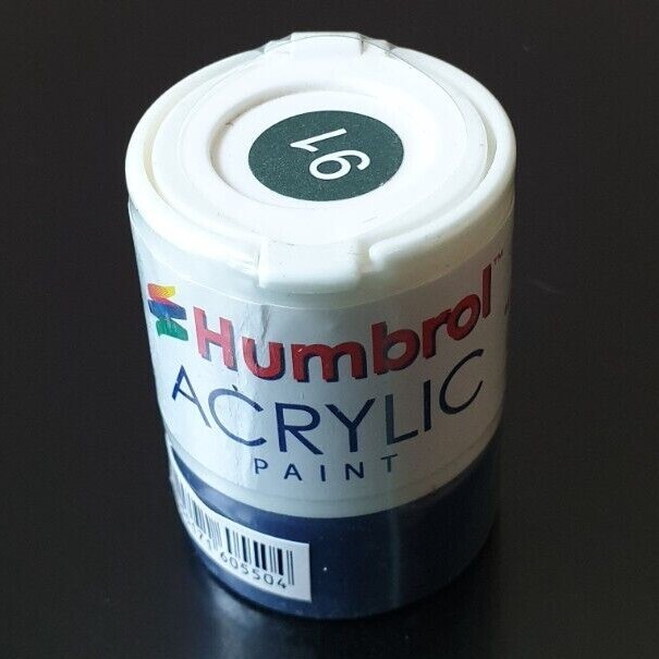 Humbrol Acrylic Model Paint 12ml Gloss Metallic Satin Matt All Colours ...