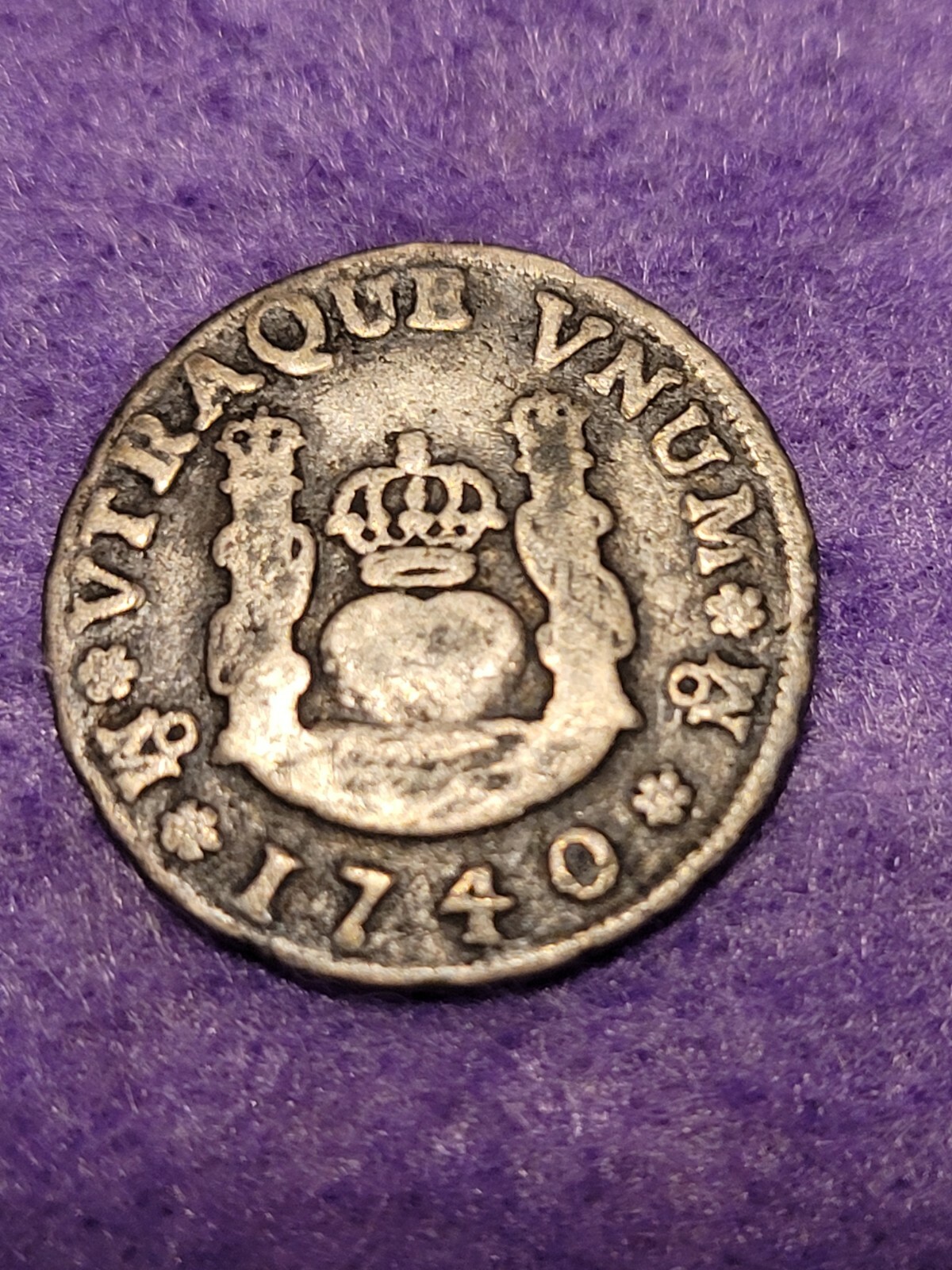 1740 Mexico MF 1 Real Silver Ungraded Coin | eBay