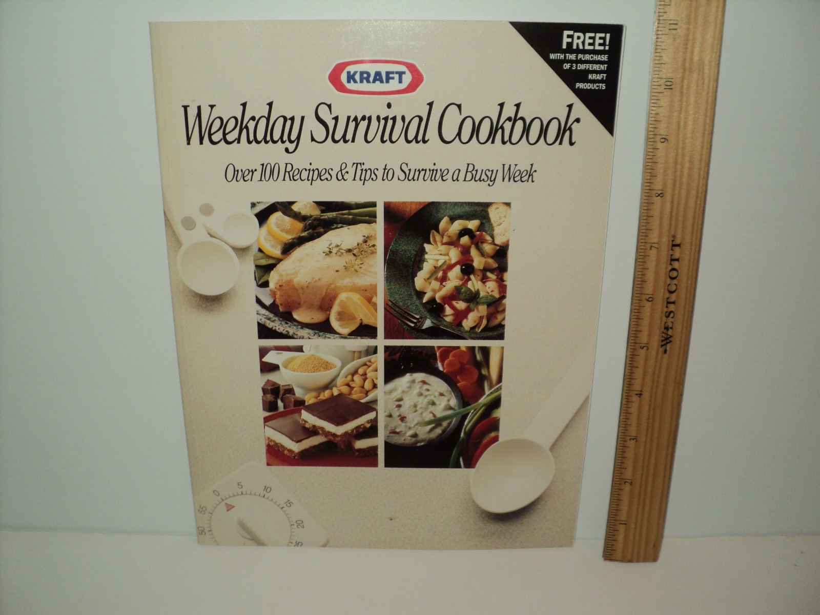 Kraft Weekday Survival Cookbook Over 100 Recipes & Tips 1991 Paperback ...