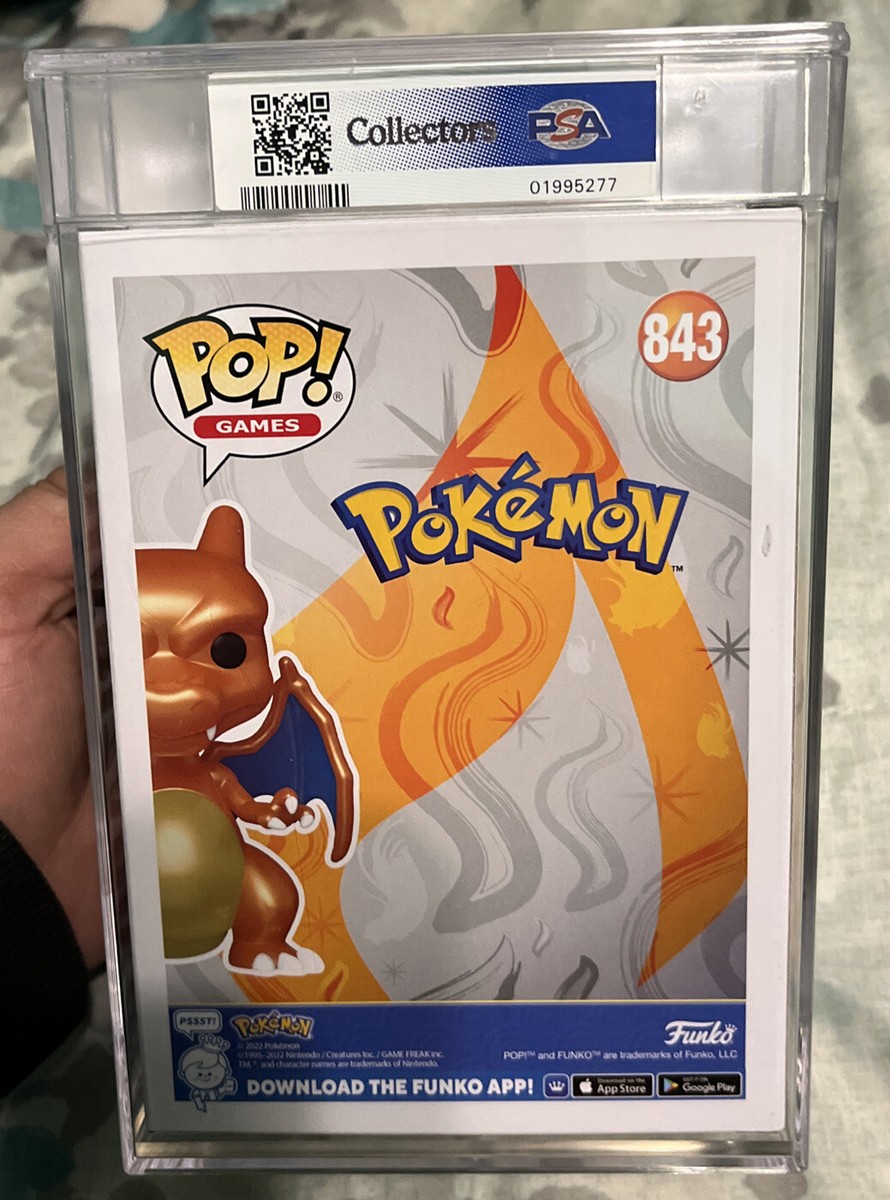 Rare Unreleased Metallic Charizard Wondercon 2022 Exclusive Funko Pop