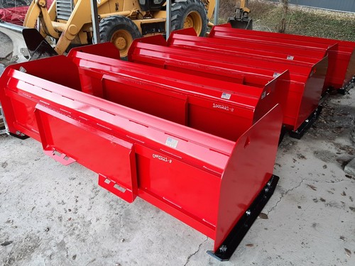 10' x 36" Global Euro Snow Pusher Box Plow HD back drag John Deere ...