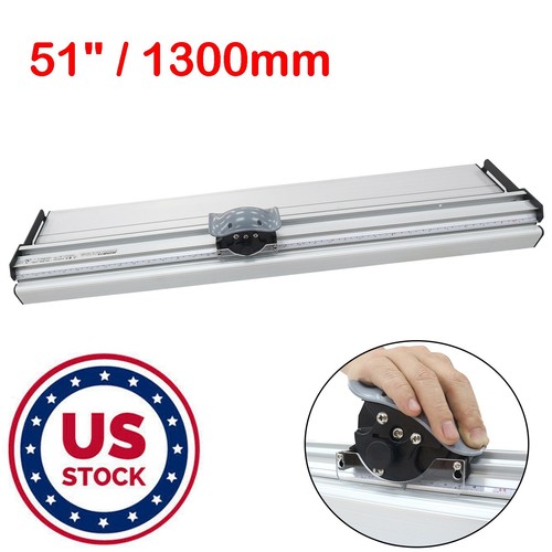 Upgraded 51" / 1300mm Sliding KT Board Ruler Protective Paper Trimmer ...