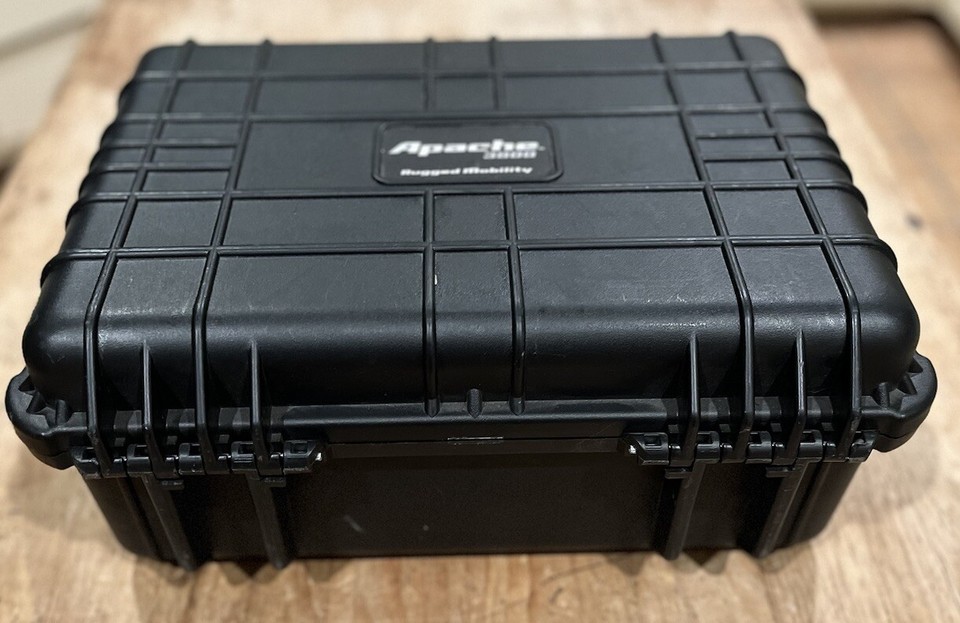 Apache 3800 Rugged Mobility Weatherproof Protective Case w/ Foam | eBay