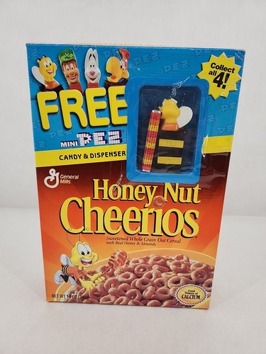 PEZ Honey Nut Cheerios Buzz Bee Mini Candy Dispenser General Mills ...