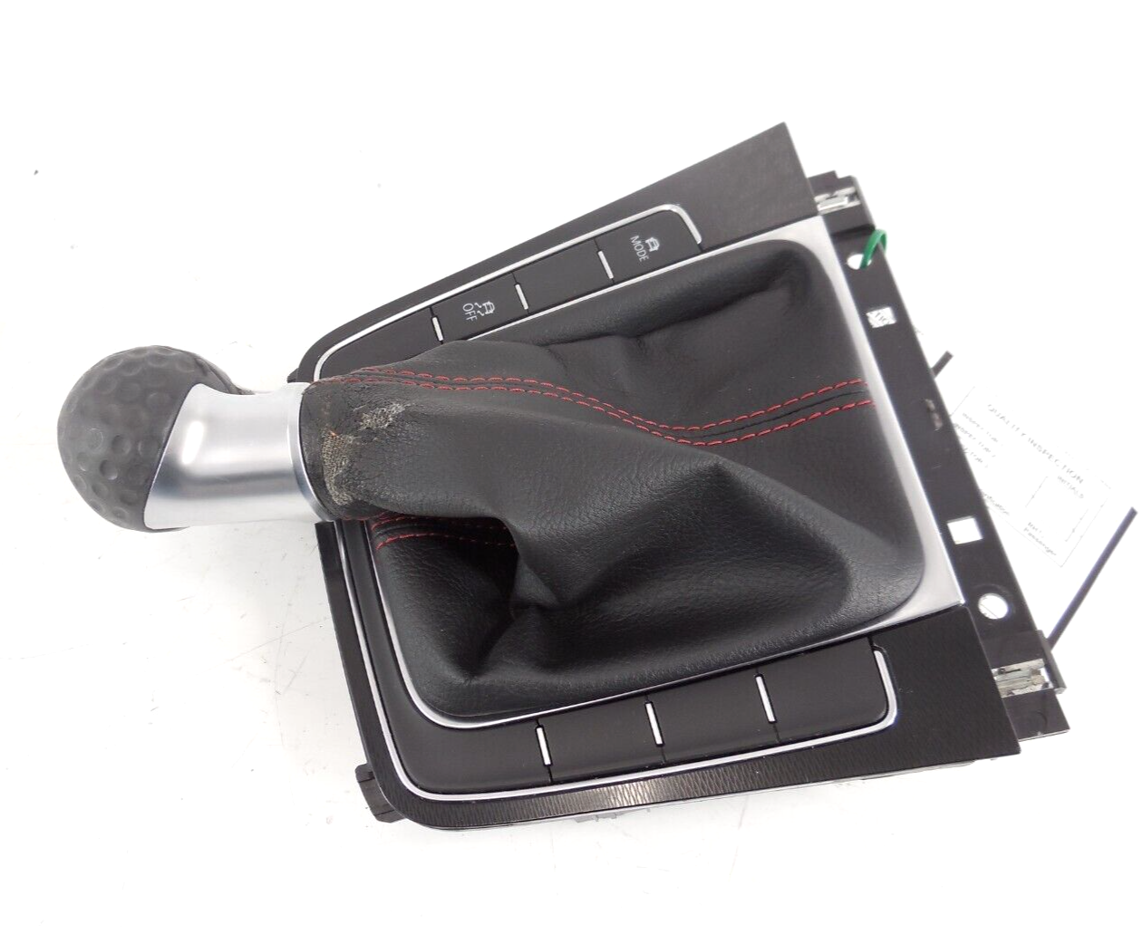 2017 17 Volkswagen Golf GTI Manual Shifter Trim W/ Boot & 6 Speed Knob ...
