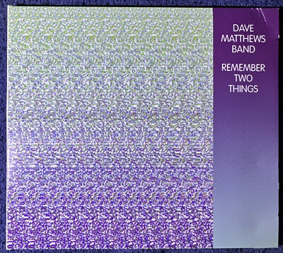 Dave Matthews Band - Remember Two Things CD 888430747227| eBay