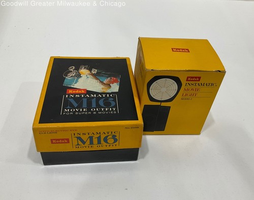 VTG Instamatic M16 Movie Outfit for Super 8 Movies & Movie Light Model ...