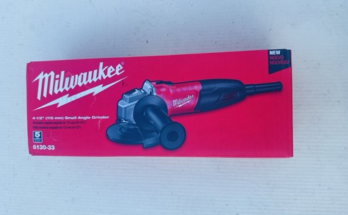*NEW* Milwaukee Corded 4-1/2" Angle Grinder with Sliding Lock-On Switch ...