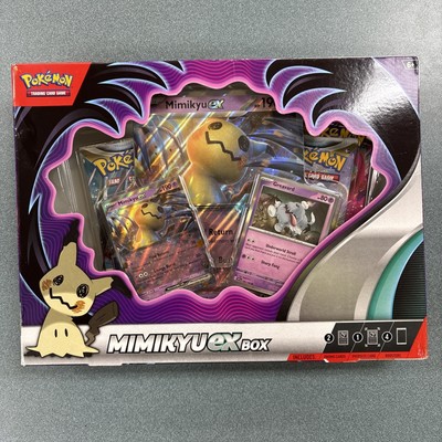 Pokemon TCG Mimikyu ex Box Factory Sealed (4 Booster Packs ...