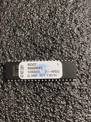 IGT RB000001 BOOT CHIP FOR "R" boards 044 BOARDS- OEM ORIGINAL | eBay