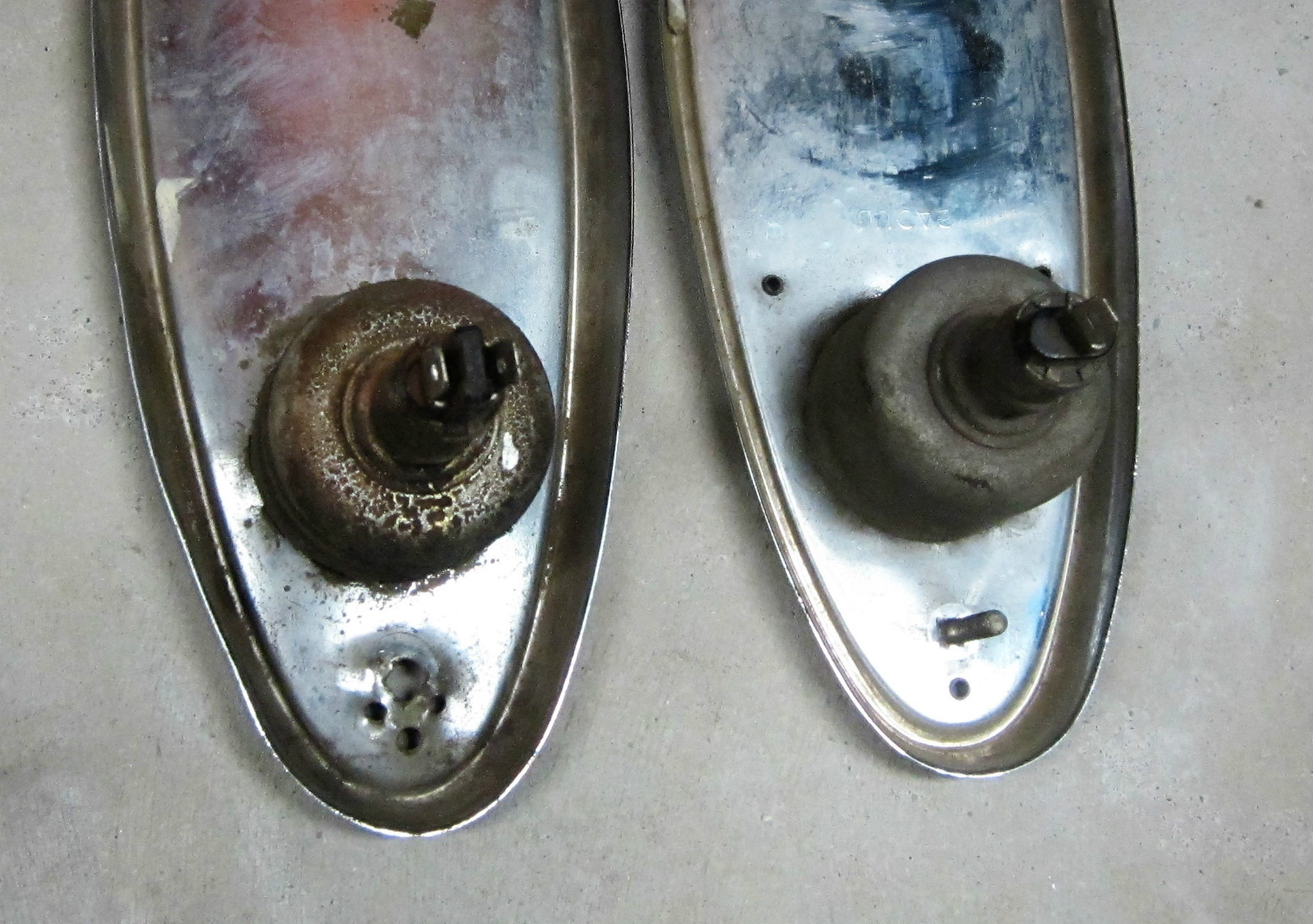 Sunbeam Alpine Tiger Tail Light Housing Lucas L763 Rear Lights ...