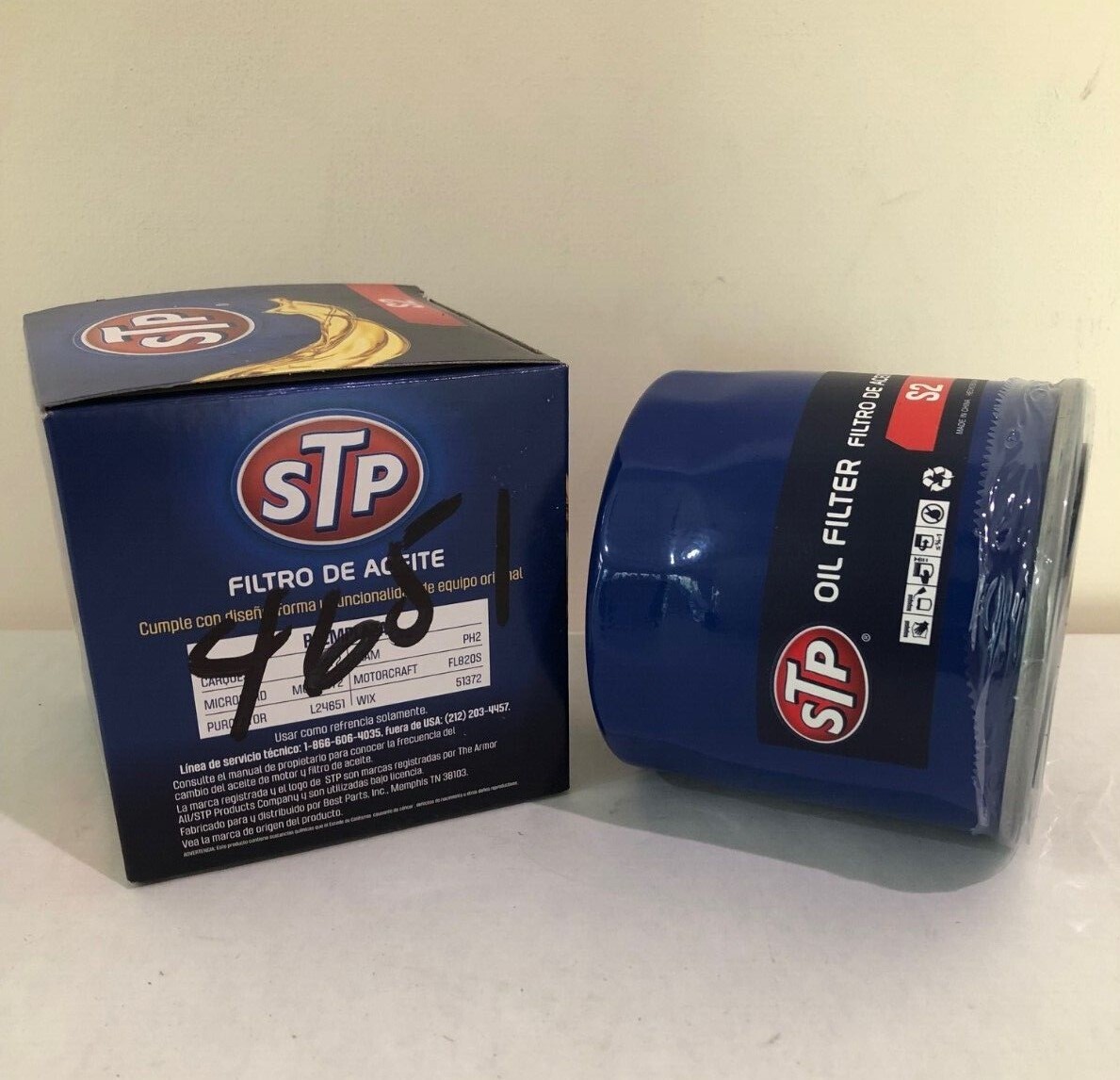 Engine Oil Filter STP S2 Ford F250 350 550 Dodge Charger Challenger ...