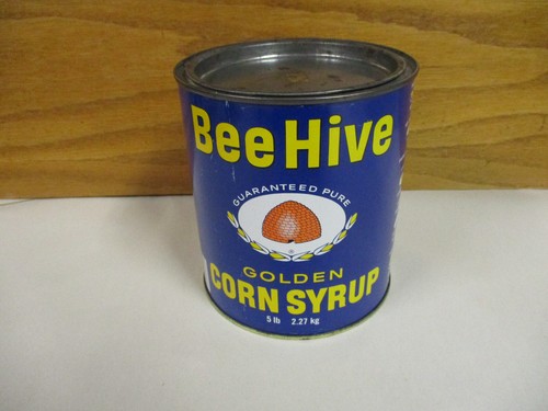 Vintage Beehive Golden Corn Syrup Can Tin 5lbs (2.27kg) Port Credit ONT ...